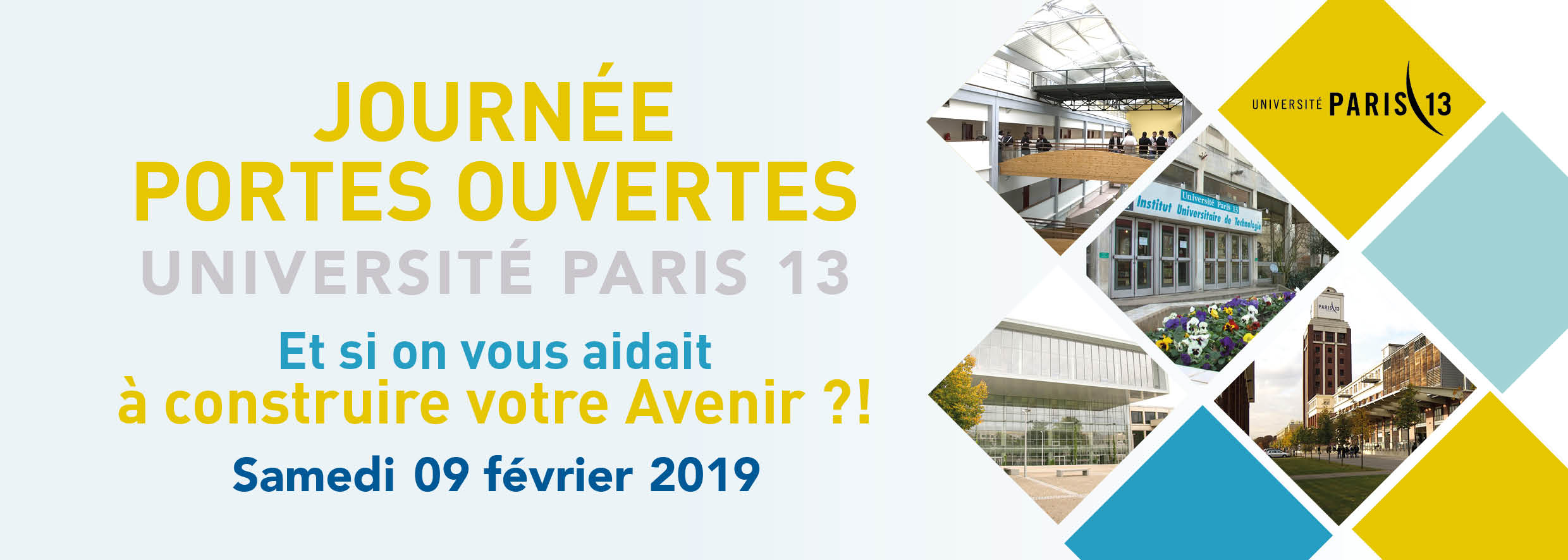 Journée Portes Ouvertes de l'Université Paris 13 | Agenda | Réussir sa ...