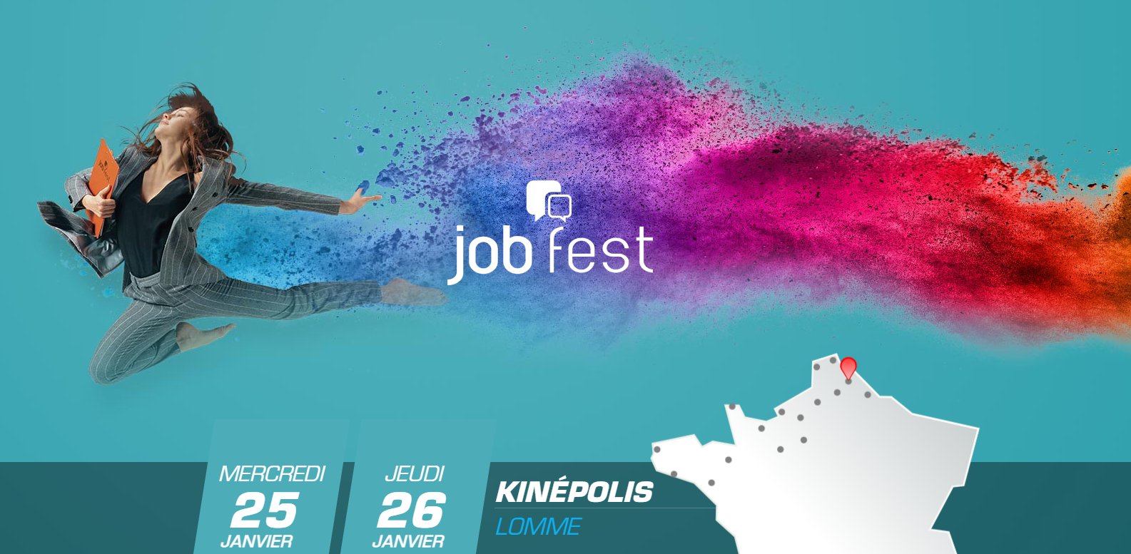 Salon JobFest Lille 2023 à Lomme (59) | Agenda | Réussir sa vie : des ...
